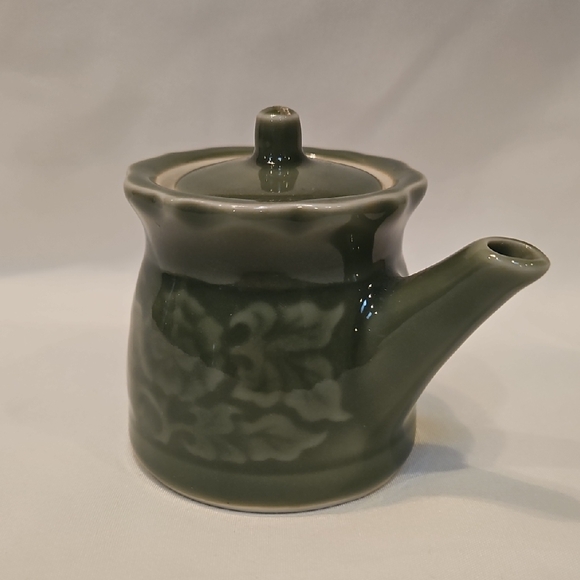 Dining | Cure Green Ceramic Soy Sauce Pourer | Poshmark
